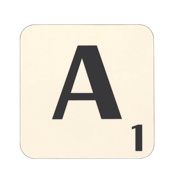 Scrabble Letter Tiles A to Z Coasters – Joyce & Joan