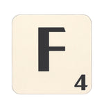 Official Scrabble Letter Tiles A to Z Melamine Cork Coasters UK Made ...