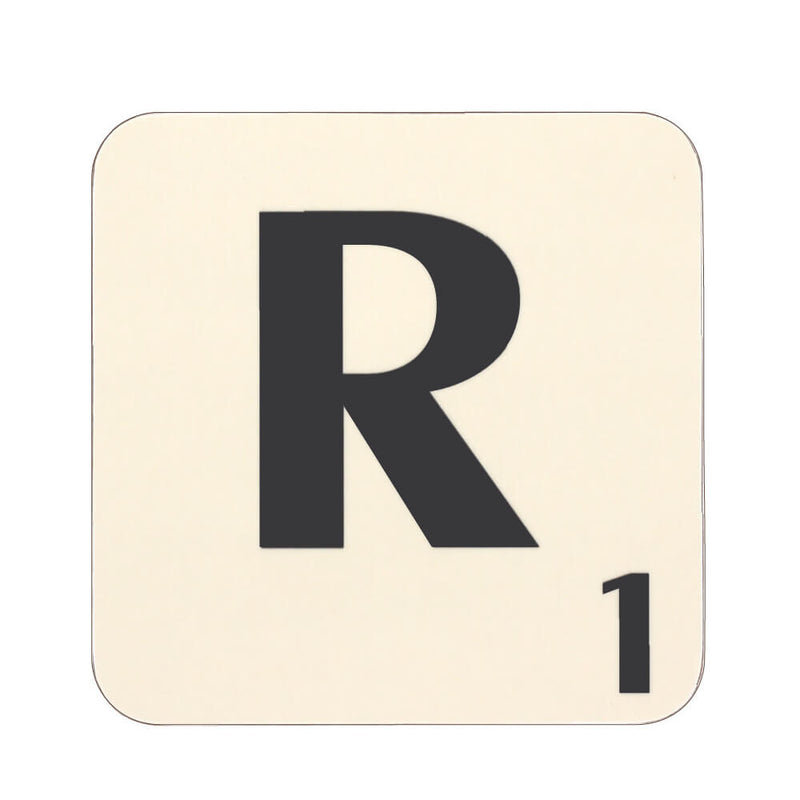 Official Scrabble Letter Tiles A to Z Melamine Cork Coasters UK Made ...